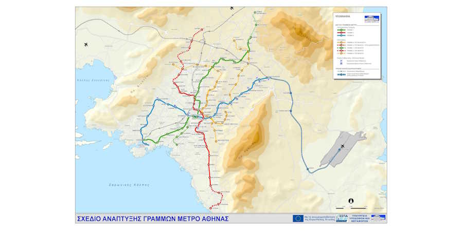Μετρό: Το χρονοδιάγραμμα της Γραμμής 4 και η επέκταση προς Μενίδι ...